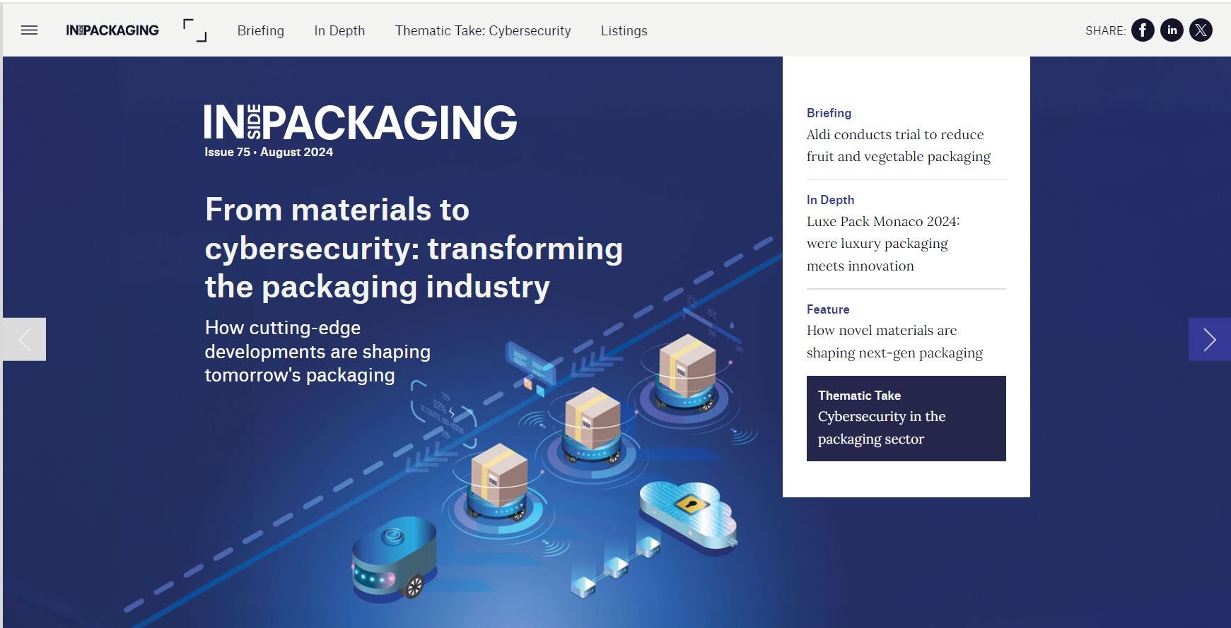Homepage - Packaging Gateway
