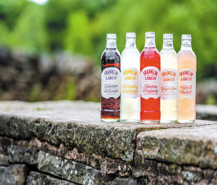 UK’s Encirc creates glass bottles for new Franklin & Sons soft drinks