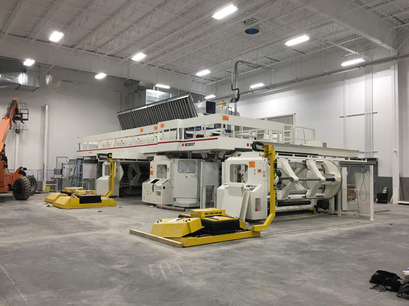 American Packaging Corporation's new manufacturing facility, Chili