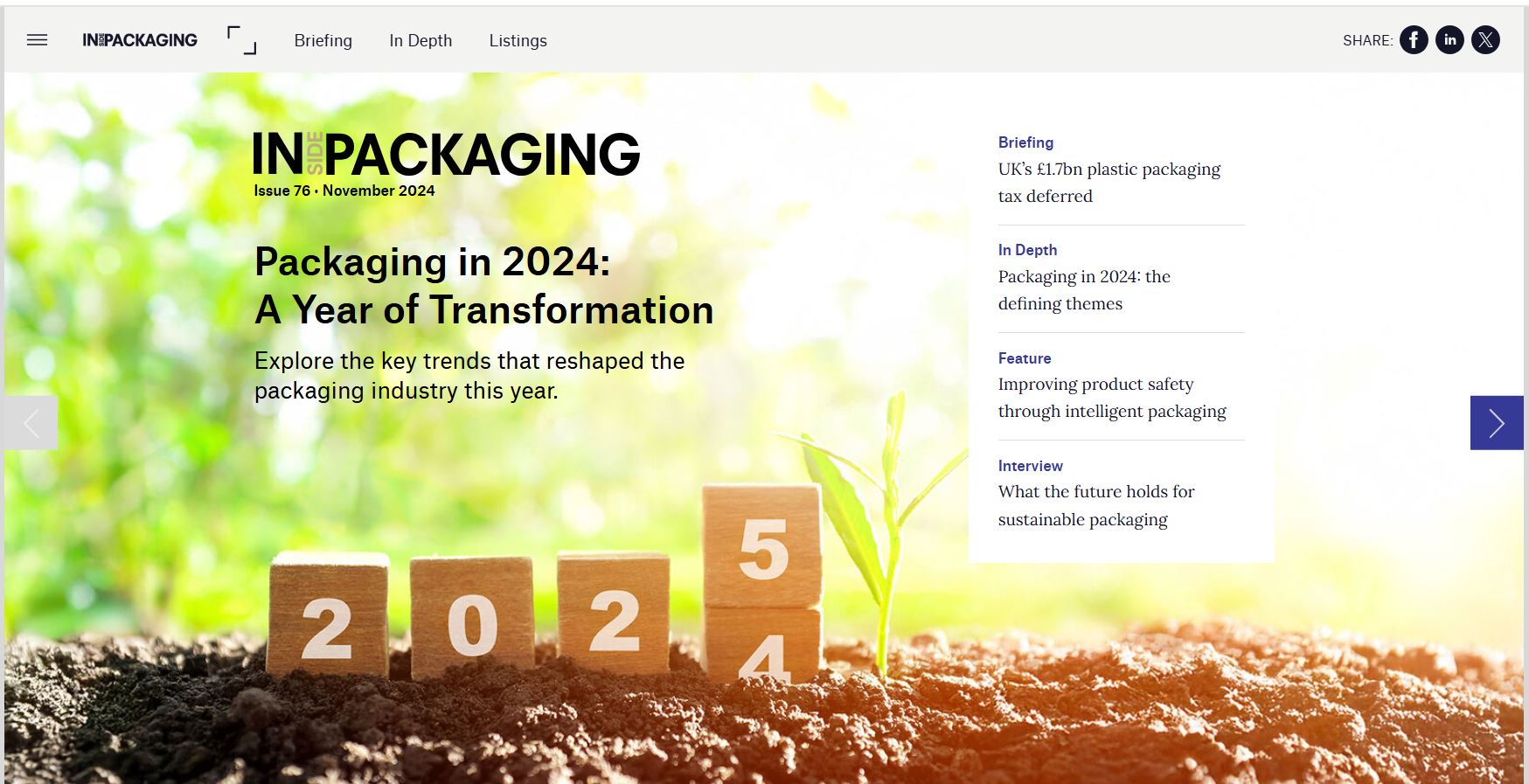 About Inside Packaging Magazine - Packaging Gateway