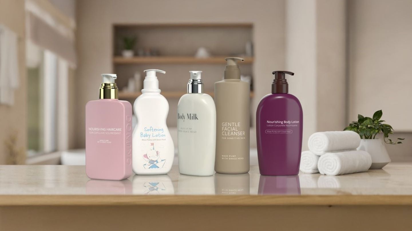 Amcor adds Grace actuator to recyclable Wave 2cc pump range